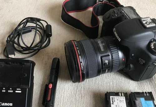 Canon 7d (полный комплект ) фотоаппарат