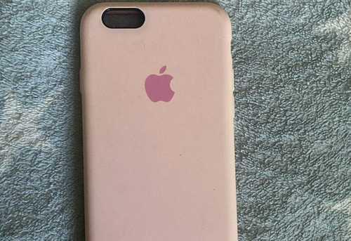 Чехол на iPhone 6 розовый