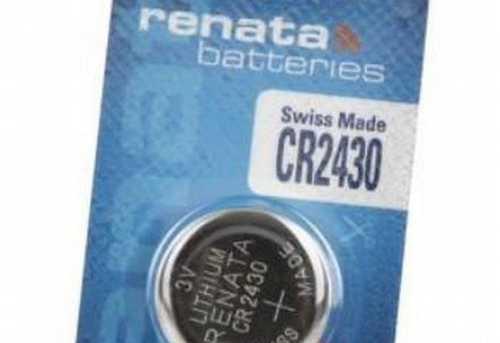 Renata CR2430 Lithium BL1 (10шт)