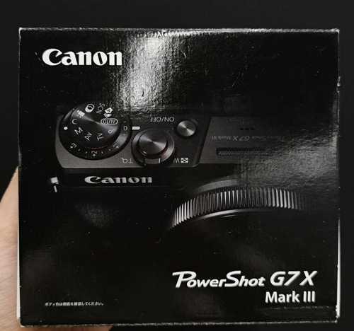 Canon PowerShot G7X Mark III