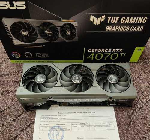 Asus RTX 4070 Ti TUF Gaming 12gb