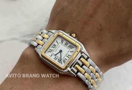 Часы Cartier Panthere 27 mm yellow gold and steel