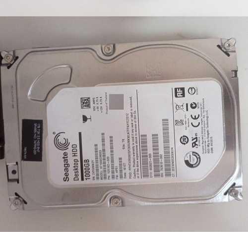 Жесткий диск 3.5" Seagate HDD 1 Тб ST1000DM003