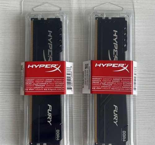 Kingston hyperx fury ddr4 3200Mhz 32gb 16Gbx2 CL16