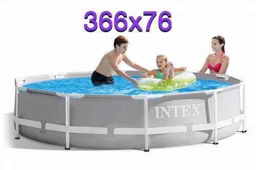 Каркасный бассейн Intex Premuim Pool 366x76