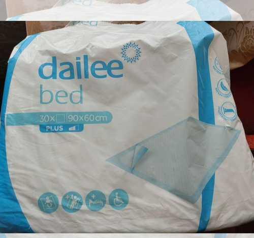 Пеленки впитывающие одноразовые Dailee bed