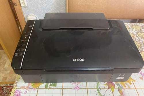 Цветной принтер epson stylus TX117