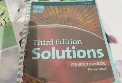 Solutions pre intermediate 3-е издание