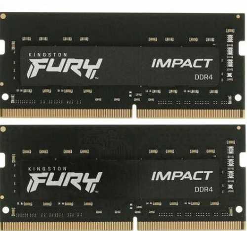 Оперативная память sodimm Kingston fury Impact KF4