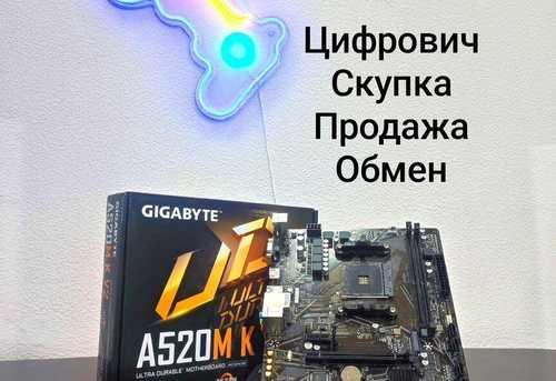 Новая Материнская плата Gigabyte A520M K v2