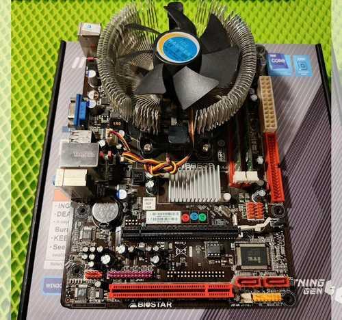 Материнская плата Biostar n68s3b\amd athlon x4 640