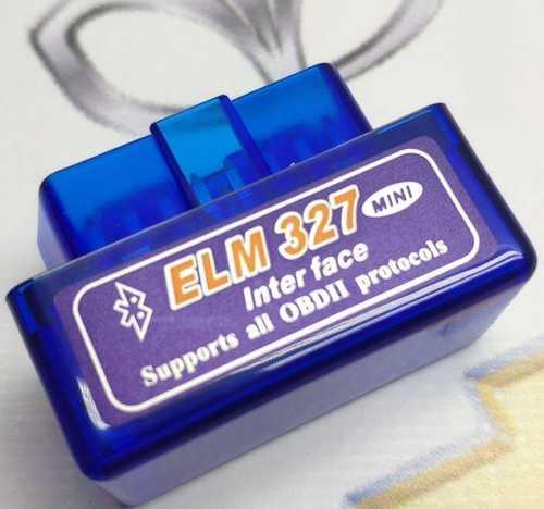 Диагностический сканер ELM 327 mini