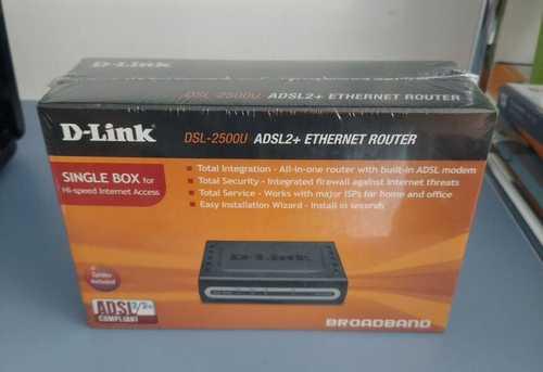 Маршрутизатор D-link adsl2+ DSL-2500u