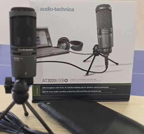 Новый студийный микрофон Audio Technika2020 USB 