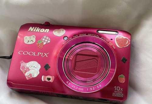 Компактный фотоаппарат nikon coollix s6300