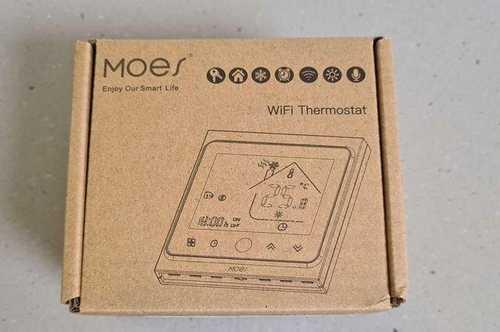 Умный термостат для теплого пола moes zigbee/wi-fi