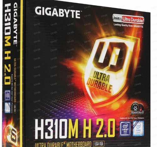 Материнская плата gigabyte h310m h 2.0