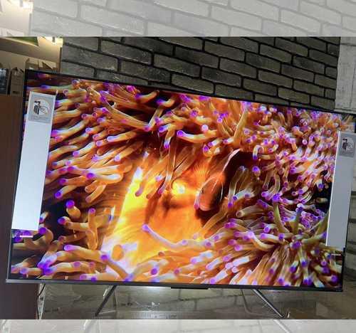 Большой 120 Гц телевизор 55 qled Smart настройка