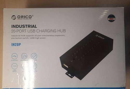 Новый промышленный usb hub orico IH20P 20 портов