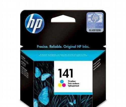 Картридж HP 141 cb337he, многоцветный