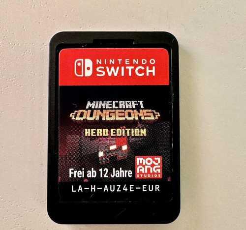 Minecraft Dungeons hero edition Switch