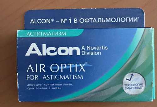 Линзы AIR optix plus HydraGlyde for Astigmatism