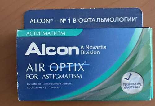 Линзы AIR optix plus HydraGlyde for Astigmatism