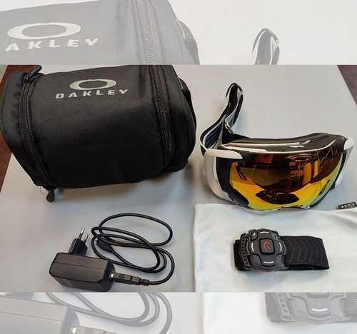 Горнолыжная маска с gps Oakley