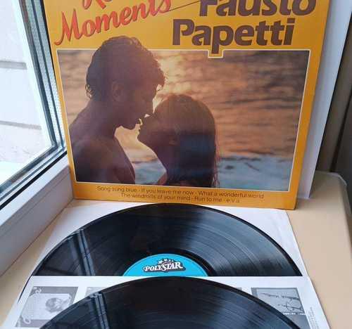 2LP Fausto Papetti " Romantic Moments" Holland