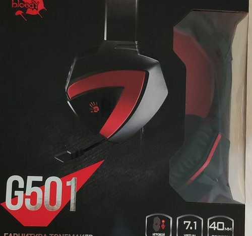 Игровые наушники A4tech Bloody G501