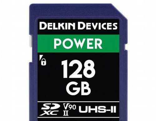 Карта памяти Delkin Devices sdxc 128Gb Power 2000x