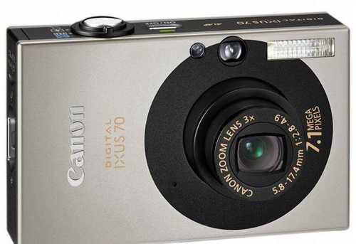 Фотоаппарат Canon Digital ixus 70