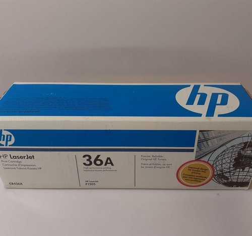 Новый оригинальный картридж HP CB436A (36A)