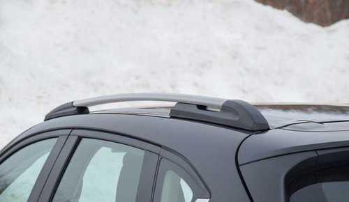 Рейлинги Серебристый Муар для Mazda CX-5 2011-2017