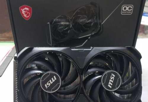 Видеокарта MSI GeForce RTX 4060 Ti ventus 2X black