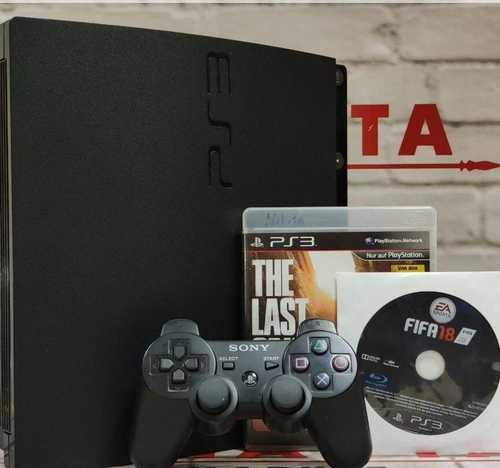 Sony PS3 Slim 320 gb прошитая Cobra