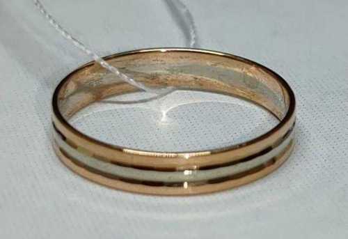 Золотое обручальное кольцо 20 р-р