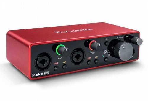 Аудиоинтерфейс focusrite Scarlett 2i2 3rd Gen