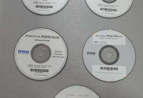Установочный диск Epson, Canon, D-link