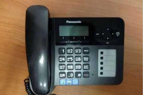 Телефон проводной Panasonic KX-tg6451ru (черный)