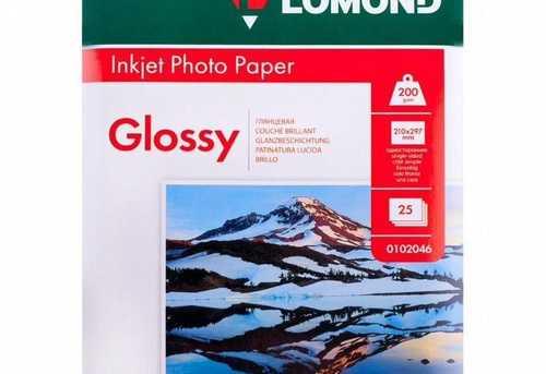 Упаковка бумаги lomond InkJet Photo Paper A4 25л 2