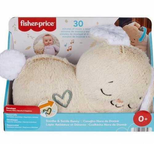 Игрушка для засыпания кролик fisher-price