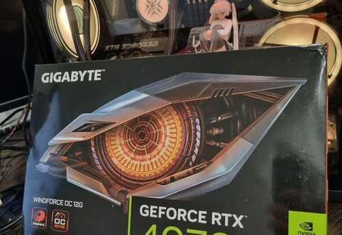 Видеокарта Gigabyte RTX 4070 OC новая