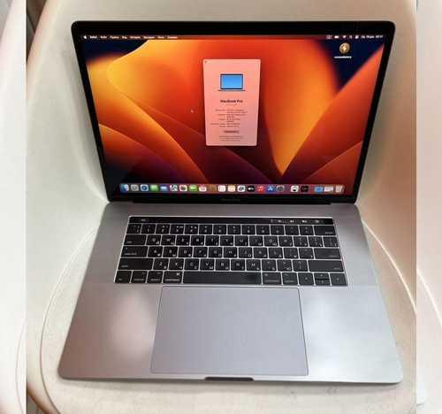 Apple macbook pro 15 i7/16/256Gb A1707