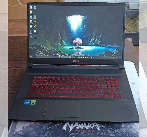 Игровой ноутбук msi katana gf76 11uc