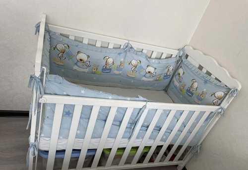 Детская кровать Micuna с пеленальной доской