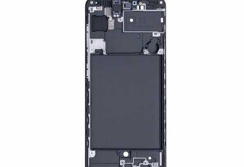 Рамка дисплея для Samsung Galaxy A71 (A715) Черный