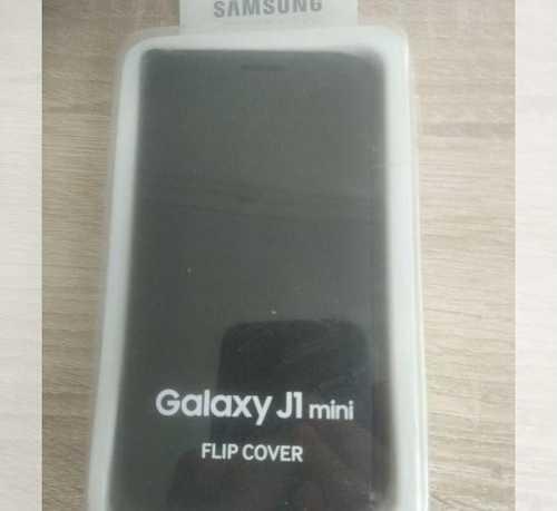 Чехол-книжка на Samsung Galaxy J1 mini новый
