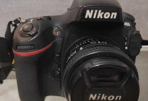 Nikon d800 с объективом Nikkor 50 1.4