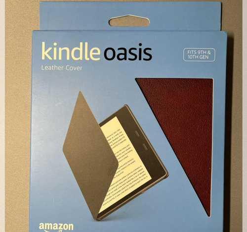 Чехол-обложка Amazon Kindle Oasis оригинал, кожа